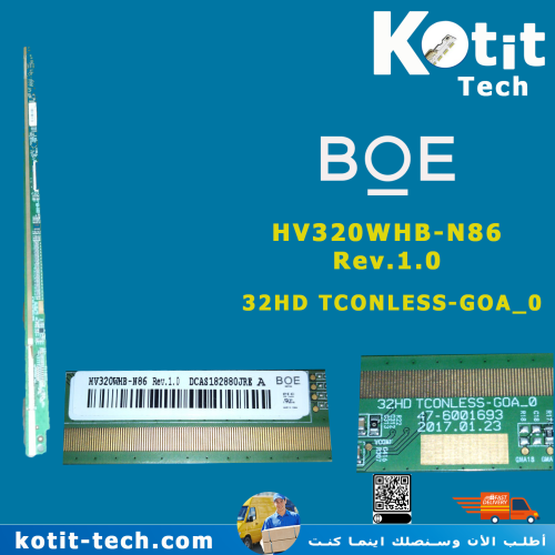 BOE 32HD TCONLESS-GOA_0 HV320WHB-N86 Rev.1.0
